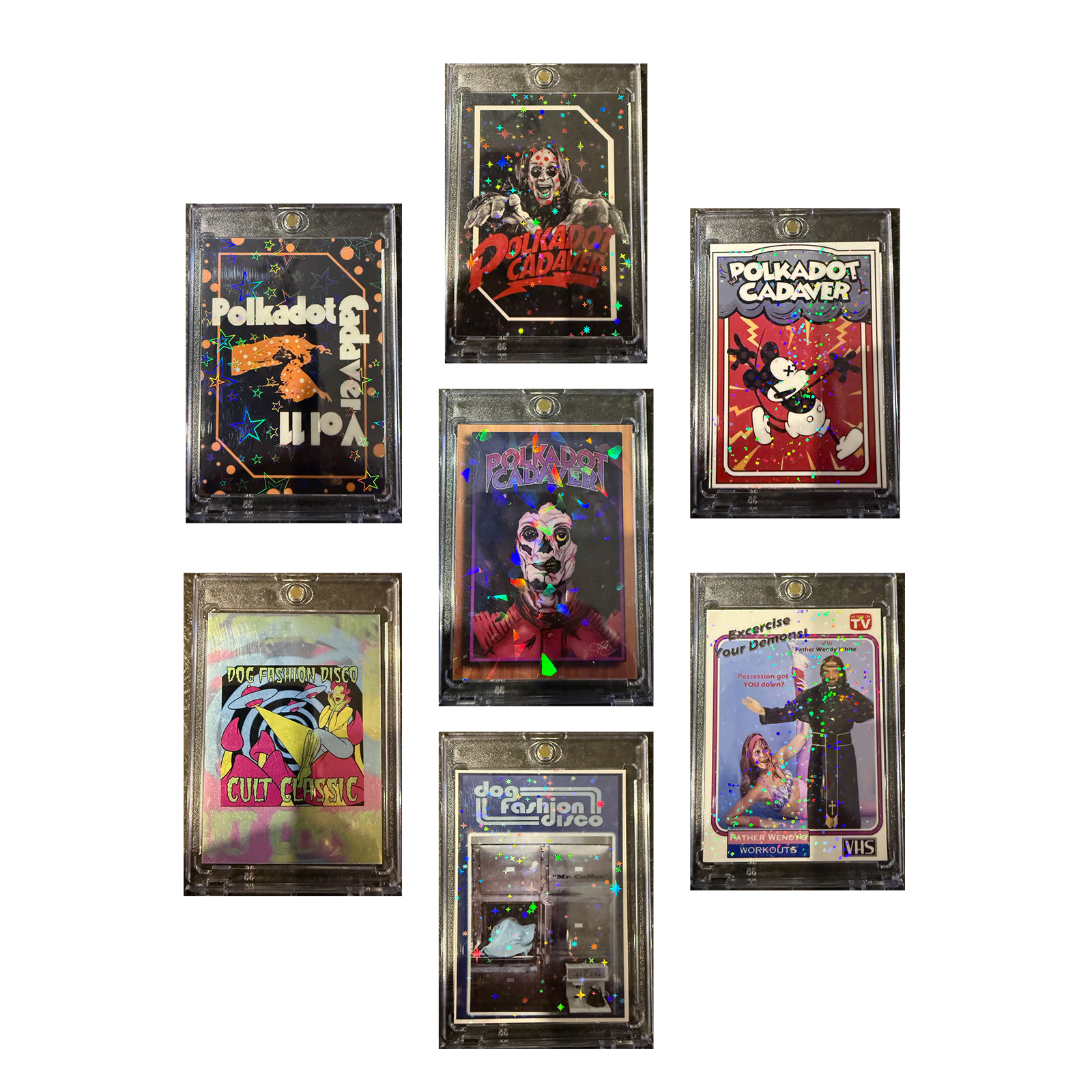 R2W Foil/Holographic Trading Cards – Razor To Wrist Records